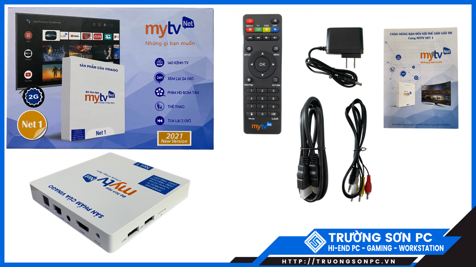 Android TV Box MYTV NET 1 Ram 2Gb | Rom 16G