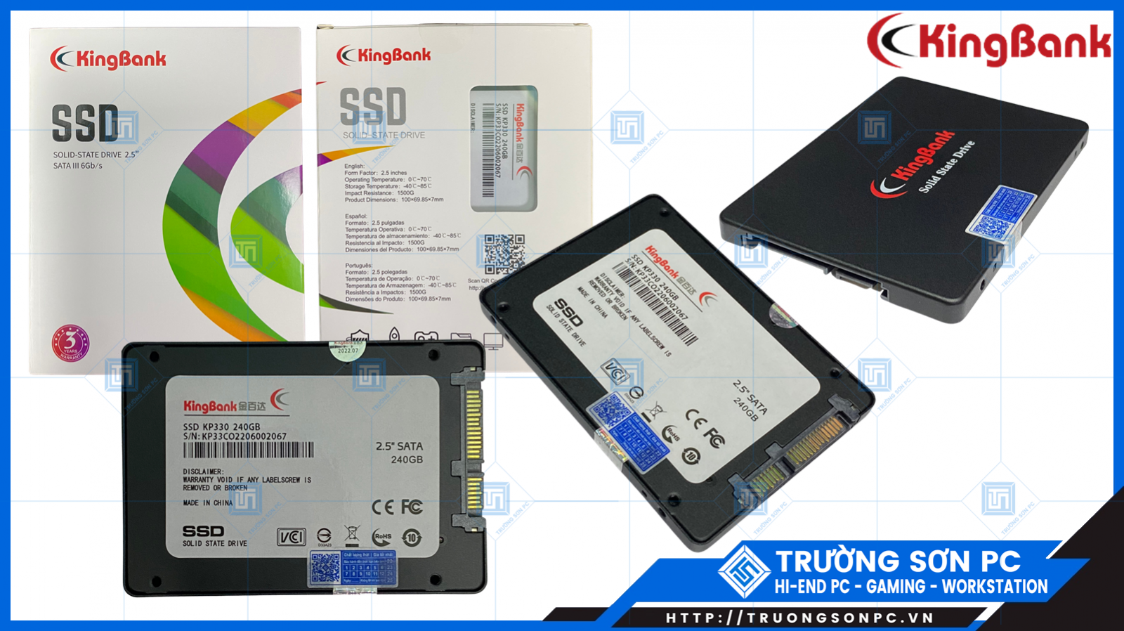Ổ Cứng SSD KINGBANK KP330 240GB